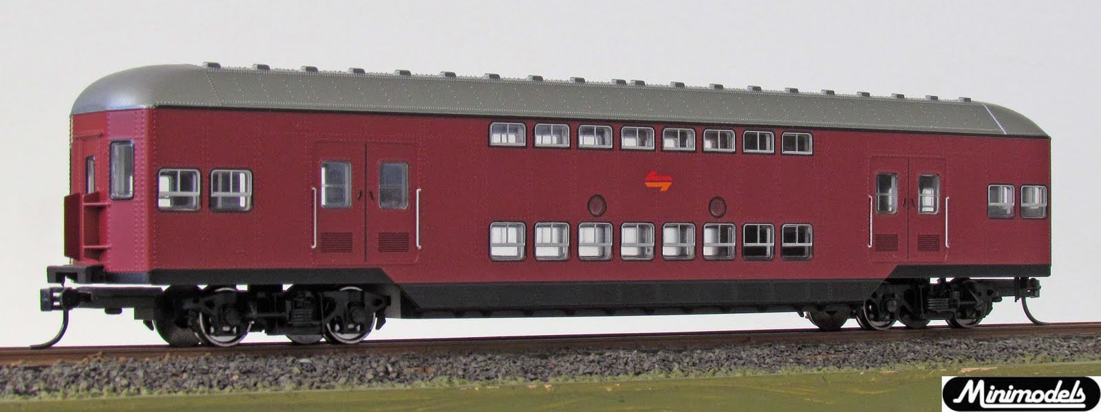 Minimodels Sydney Suburban - Tulloch Double Deck | Bergs Hobbies